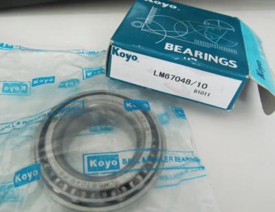 China TIMKEN KOYO Steel Cage Taper Roller Bearing LM67048/10 nsk ltd for sale