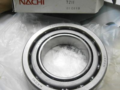 China NACHI RS 2RZ 2RS Single Row Angular Contact Ball Bearings Nylon / Brass Cage Bearing for sale