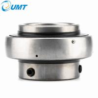 China Durability Spherical Pillow Block Insert Ball Bearings Uc212 Grease Lubrication for sale