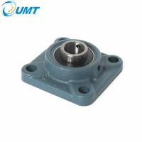 China High Rotation Speed Pillow Block Bearings UCF204 Chrome Steel With Cast Iron Housing for sale