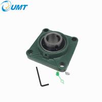 China Pillow Block High Speed Bearings UCF208 Square Flanged Chrome Steel Material for sale