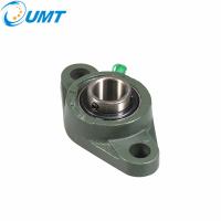 China Grease Lubrication Pillow Block Bearings Chrome Steel UCFL205 For Excavator Spare Part for sale