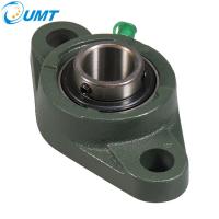 China Grease Lubrication Pillow Block Bearings Chrome Steel UCFL205 For Excavator Spare Part for sale