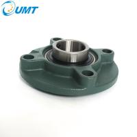 China Heavy Duty Pillow Block Bearings UCFC216 Chrome Steel Custom Grease Lubrication for sale