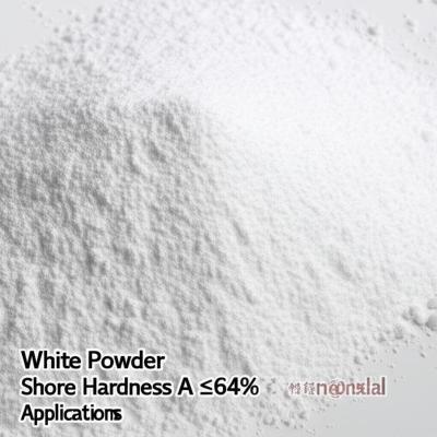 China CPE 135A PVC Impact Modifier White Powder Shore Hardness ≤64% Mooney Viscosity ≤96ML for sale