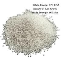 China White Powder CPE 135A PVC Impact Modifier Density 1.35 G/cm3 Tensile Strength ≥6.0 Mpa for sale