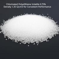 China Chlorinated Polyethylene CPE 135A 35% Chlorine 1.35 G/cm3 Density for Durable Applications for sale