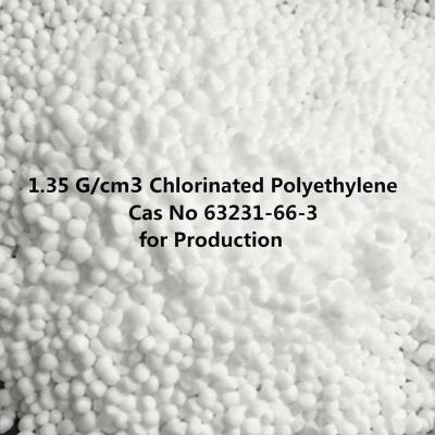 China Chlorinated Polyethylene CPE 135A Density 1.35 g/cm³ CAS 63231-66-3 PVC Impact Modifier for sale