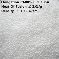 China CPE 135A PVC Impact Modifier Elongation ≥600% Density 1.35 g/cm³ for sale