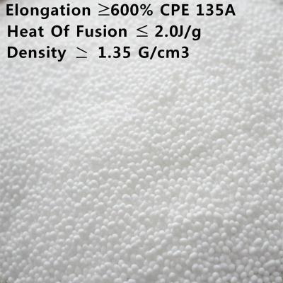 China CPE 135A PVC Impact Modifier Elongation ≥600% Density 1.35 g/cm³ for sale