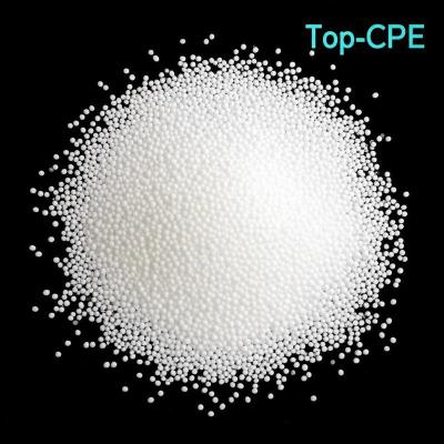China CPE 135A Chlorinated Polyethylene PVC Impact Modifier Chlorine 35% Density 1.35 g/cm³ for sale