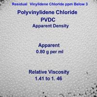 China Polyvinylidene Chloride PVDC Resin White Powder 0.80 g/ml Density ≤3 ppm Residual Monomer for sale