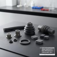 China CPE 135A Chlorinated Polyethylene Shore Hardness ≤64% Elongation ≥600% for Automotive Parts for sale