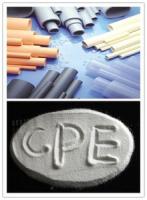 China Chlorinated Polyethylene 135A PVC Processing Aid - 35% Chlorine Content, 600% Elongation for Cable Manufacturing for sale