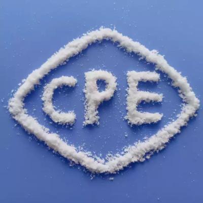 China CPE135B Chemical Resistant Hose Manufacturing Agent - 36.2% Chlorine Content, 77 Mooney Viscosity for sale