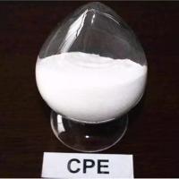 China CPE135B Chlorinated Polyethylene Impact Modifier - 36.2% Chlorine Content, 9.5 MPa Tensile Strength for PVC Products for sale
