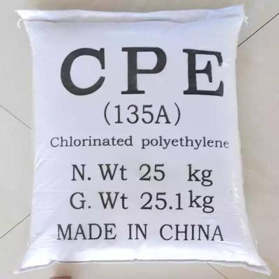 China PVC Impact Modifier Chlorinated Polyethylene 135A For Pvc Foam Board for sale