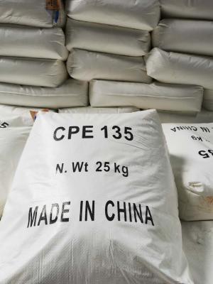 China PVC Wire Cpe Chlorinated Polyethylene CAS 63231-66-3 Anti Aging for sale