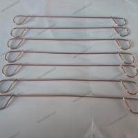 China 1.1mm Copper Coated Double Loop Welded Wire Ties for tying rebar for sale