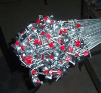 China Suspend Ceiling System 12GAX12FT Zinc Coated Pre-Tied Hanger Wire for sale