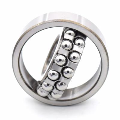 China Double Row Self Aligning Radial Ball Bearing 1204 Open Ball Bearing 20x47x14 Normal Clearance for sale