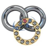 China JINGYAO 51260H  Thrust Ball Bearings Plane Axial Ball Bearing Single Row Roller Chrome Steel for sale