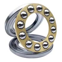 China JINGYAO 51110  Thrust Ball Bearings Plane Axial Ball Bearing Single Row Roller Chrome Steel for sale