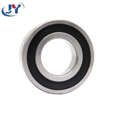 China JINGYAO  6201/201 Double Rubber Seal Bearings , Deep Groove Ball Bearings. 12*32*10mm for sale