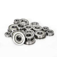 China MF83K 3*8*2.5 mm MF83 Open Flange Toy Gearbox Single Row Deep Groove Ball Bearing 2RS Seals Oil Made Bearing Steel for sale