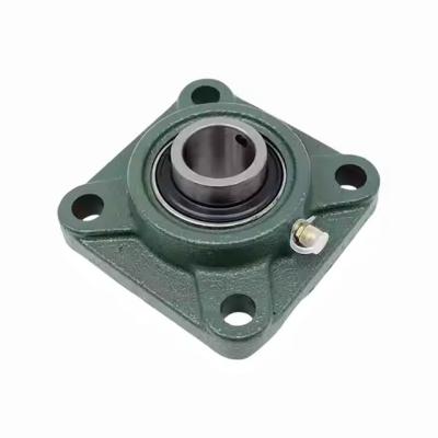 China Insert Ball Bearing Square Flange Housed Bearing UCFU320 Solid Cast Iron Base Pillow Block Grease for sale
