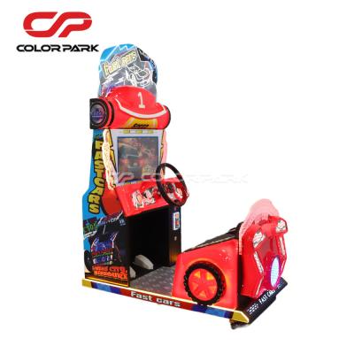 China Coin Operated Racing Arcade Game Machine 80x90x205cm for Amusement Park for sale