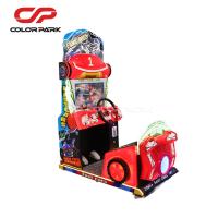 China Coin Operated Racing Arcade Game Machine 80x90x205cm for Amusement Park for sale