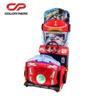 China Coin Operated Racing Arcade Game Machine 80x90x205cm for Amusement Park for sale