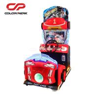 China Coin Operated Racing Arcade Game Machine 80x90x205cm for Amusement Park for sale