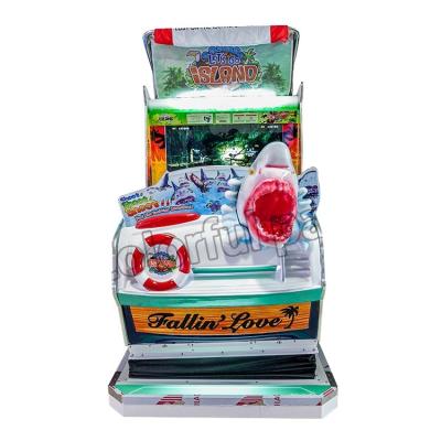 China 3 Years Colorful 2-Player Video Shooting Arcade Game Machine with Electronic Material for sale