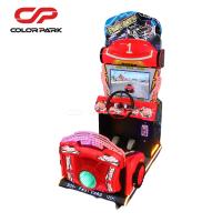 China CE Certified Children Coin Operated Racing Arcade Game Machine 80x90x205cm Indoor Amusement for sale