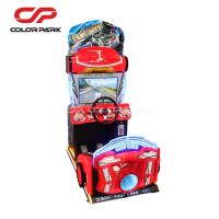 China CE Certified Children Coin Operated Racing Arcade Game Machine 80x90x205cm Indoor Amusement for sale