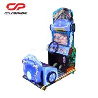 China Children Coin Operated Racing Arcade Game Machine 80x90x205cm Indoor Amusement for sale