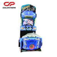 China Children Coin Operated Racing Arcade Game Machine 80x90x205cm Indoor Amusement for sale