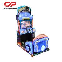 China Children Coin Operated Racing Arcade Game Machine 80x90x205cm Indoor Amusement for sale