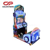China Children Coin Operated Racing Arcade Game Machine 80x90x205cm Indoor Amusement for sale