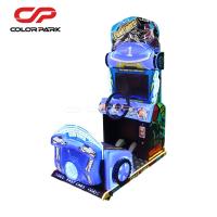 China Plastic Coin Operated Racing Arcade Game 90x80x200cm Indoor Entertainment Machine for sale