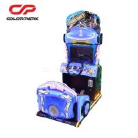 China Plastic Coin Operated Racing Arcade Game 90x80x200cm Indoor Entertainment Machine for sale