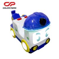 China Colorful Park Coin Operated Crane Claw Machine 80x90x205cm with LED Lights and CE Certification for sale