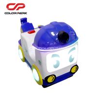 China Colorful Park Coin Operated Crane Claw Machine 80x90x205cm with LED Lights and CE Certification for sale