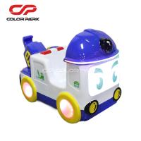 China Colorful Park Indoor Single Swing Kiddie Ride 48V for Amusement Game Center 90x80x200cm for sale