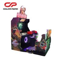 China Coin Operated Shooting Game Machine 90x80x200cm with Realistic Gun Action and Dynamic LED Scene for sale