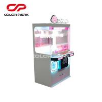 China Coin Operated 2 Player Arcade Crane Claw Machine 80x90x205cm Snack Vending Game for sale