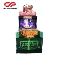 China Coin Operated Shooting Game Machine 90x80x200cm with Realistic Gun Action and Dynamic LED Scene for sale