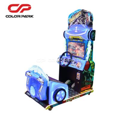 China Colorful Park Coin Operated Claw Crane Machine 90x80x200cm with LED Lights and CE Certification for sale
